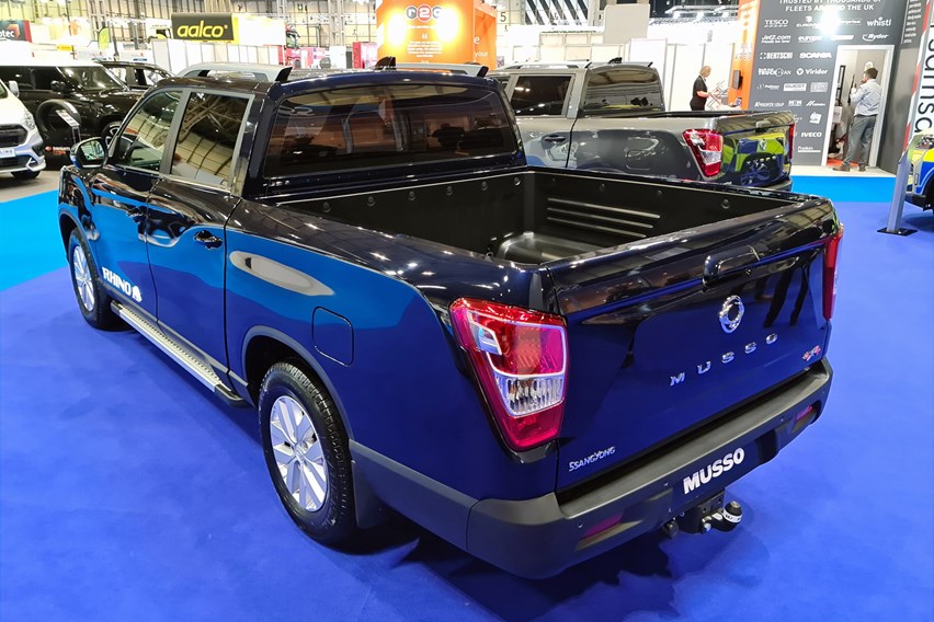 Bold new SsangYong Musso facelift at the 2021 CV Show