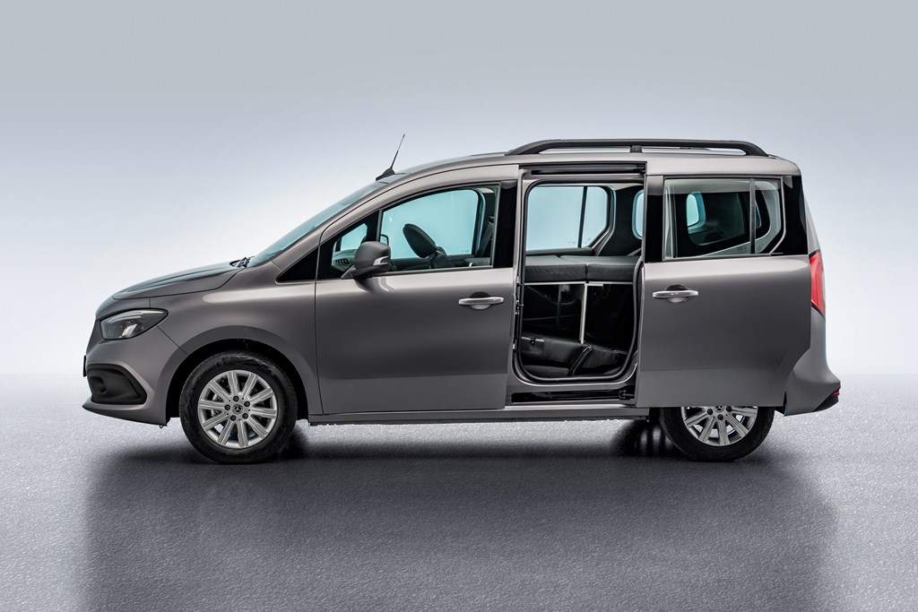 New Mercedes Citan micro camper concept at Dusseldorf Caravan Show