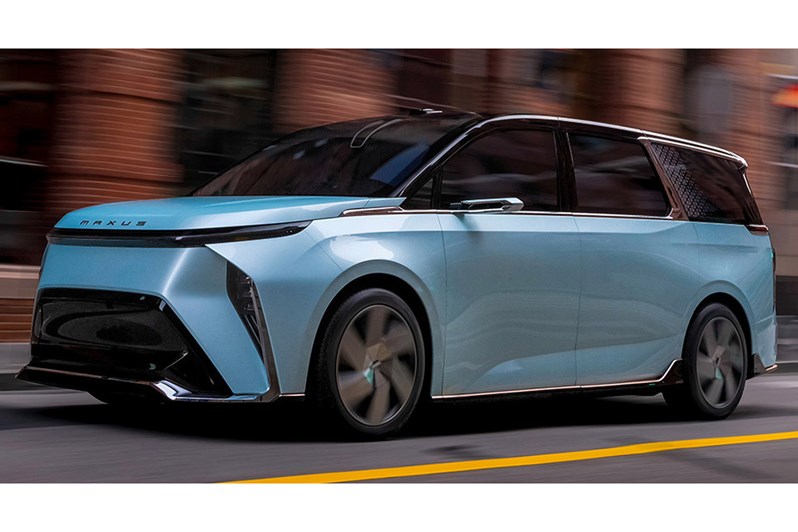 Maxus electric vans and future plans at 2021 CV Show