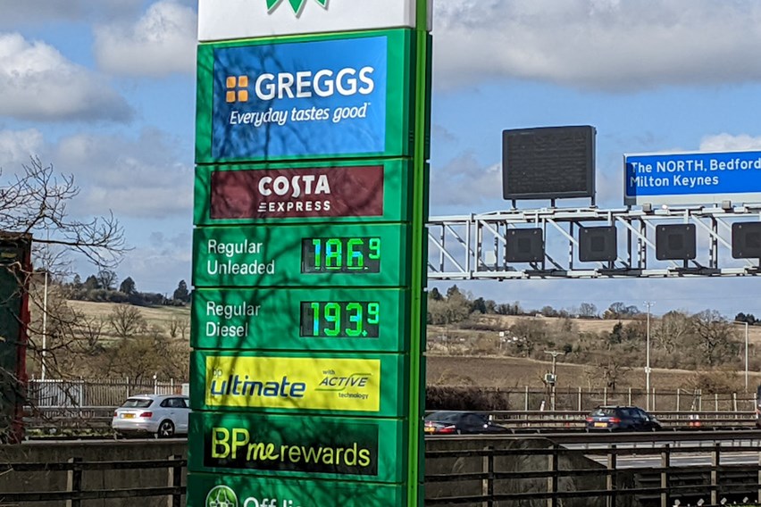 UK fuel prices hit six-month high: filling up now costs over £4 more ...