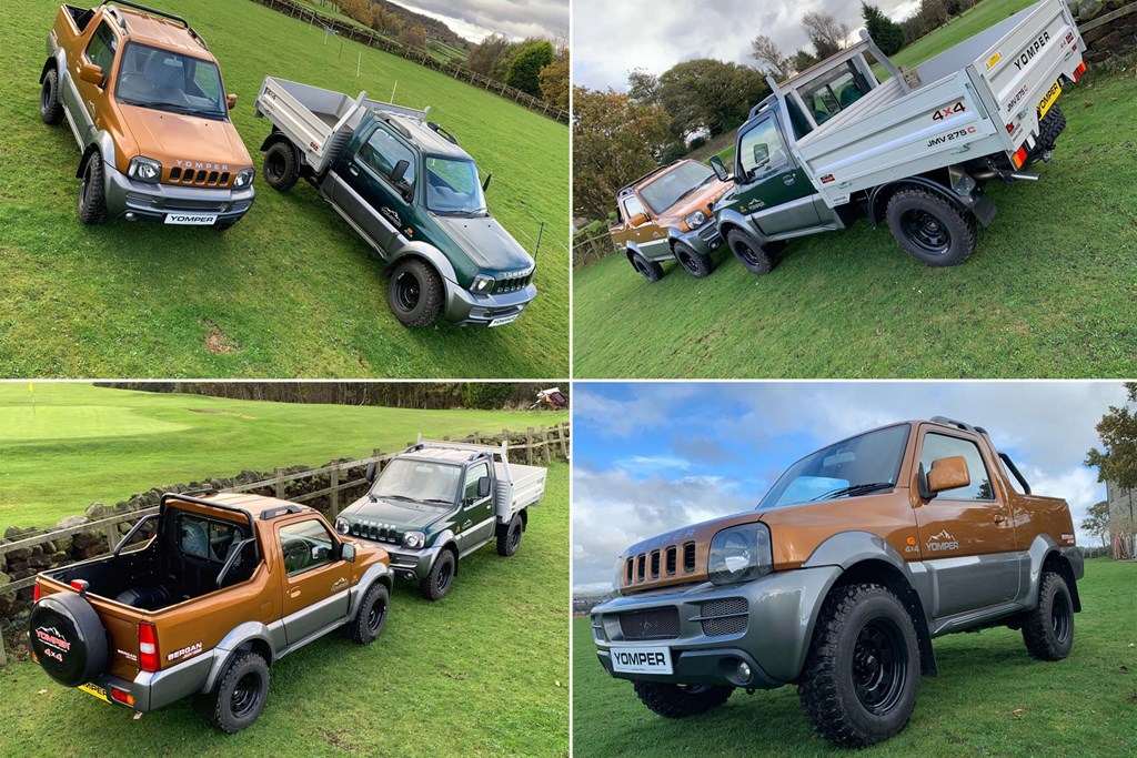Yomper 4x4 Suzuki Jimny pickup conversions – compact practicality