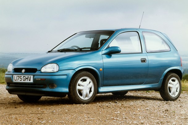 Used Vauxhall Corsa Hatchback (1993 - 2000) boot space & practicality
