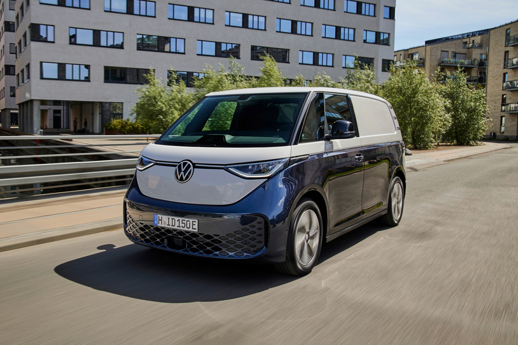 Volkswagen ID Buzz Cargo electric van review (2023) | Parkers