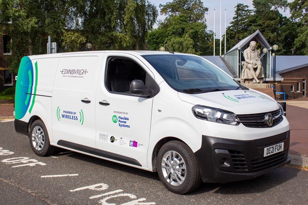 Electric vans: wireless charging trials begin