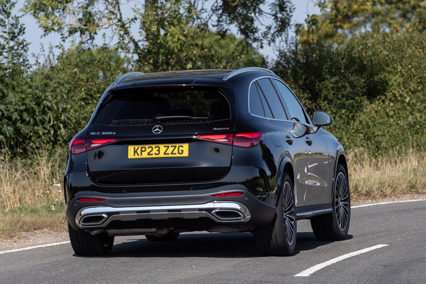Mercedes-Benz GLC (2025) boot space & practicality