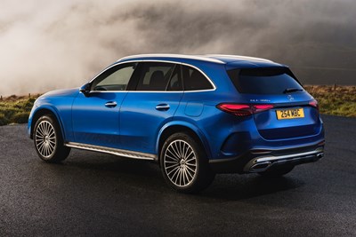 Mercedes-Benz GLC (2025) boot space & practicality