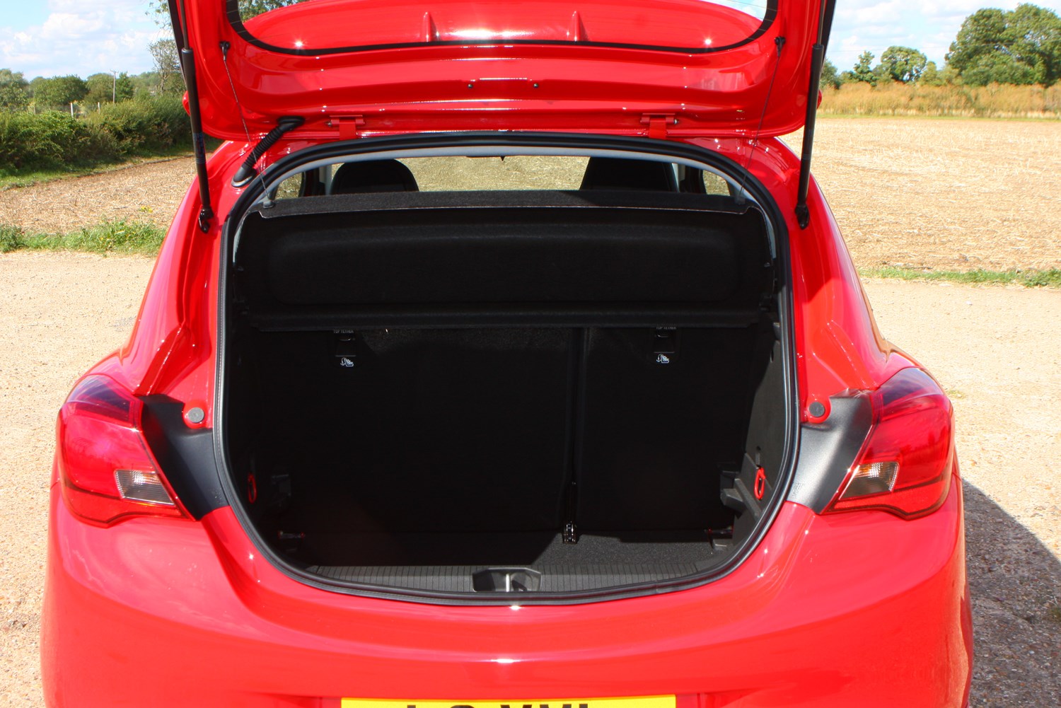 Used Vauxhall Corsa VXR (2015 - 2018) boot space & practicality