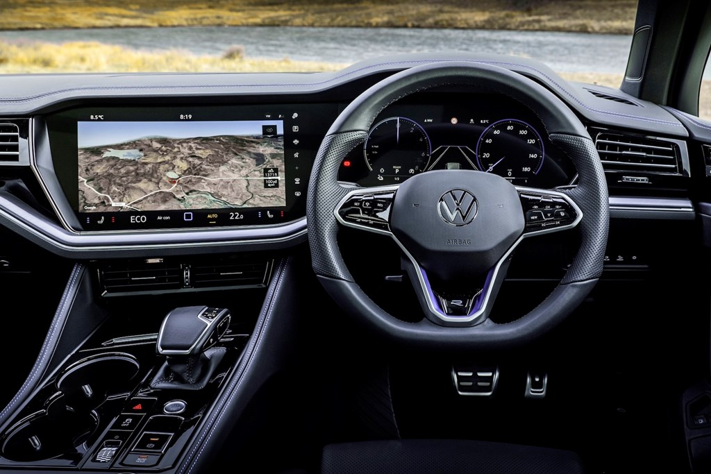 Volkswagen Touareg (2025) boot space & practicality