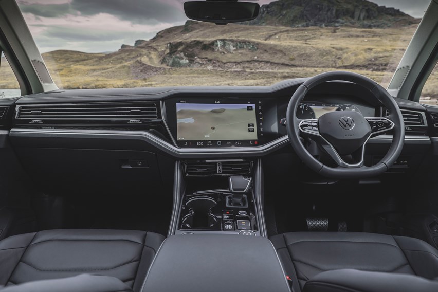 Volkswagen Touareg (2024) boot space & practicality