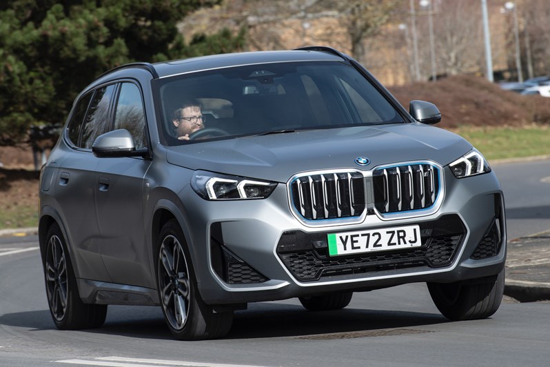 BMW iX1 (2025) boot space & practicality