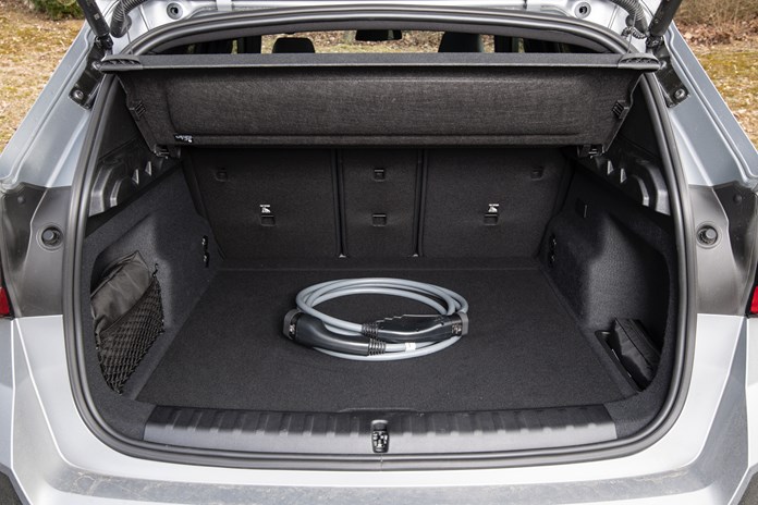 BMW iX1 (2026) boot space & practicality