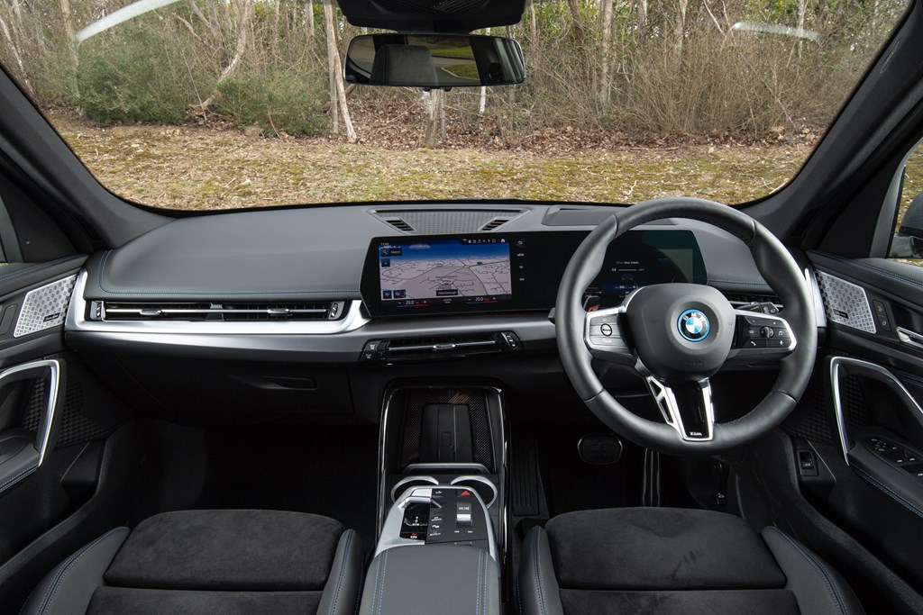 BMW iX1 (2025) boot space & practicality