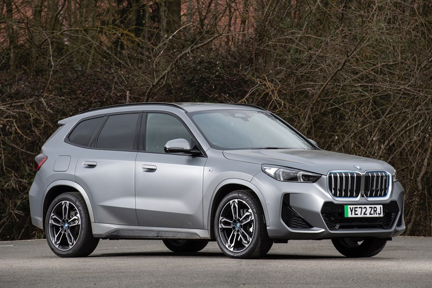 BMW iX1 (2025) boot space & practicality