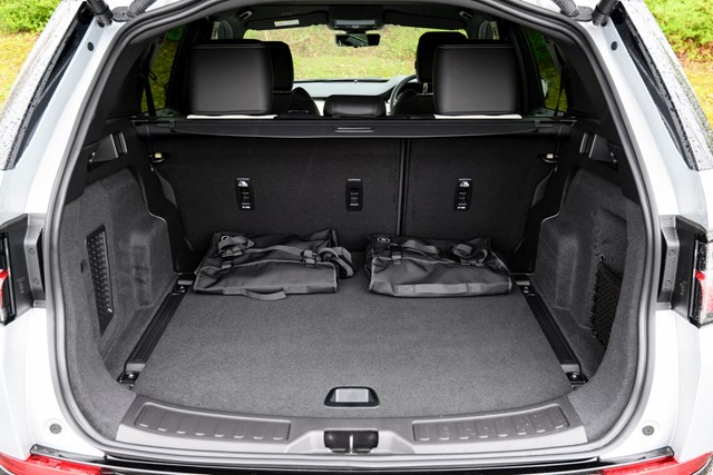 Land Rover Discovery Sport (2024) boot space & practicality