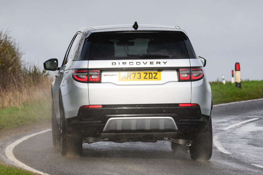 Land Rover Discovery Sport (2025) boot space & practicality
