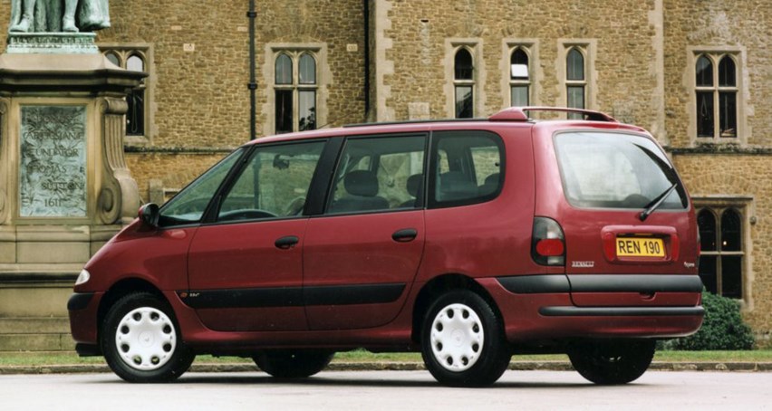 Used Renault Espace Estate (1997 - 2003) boot space & practicality