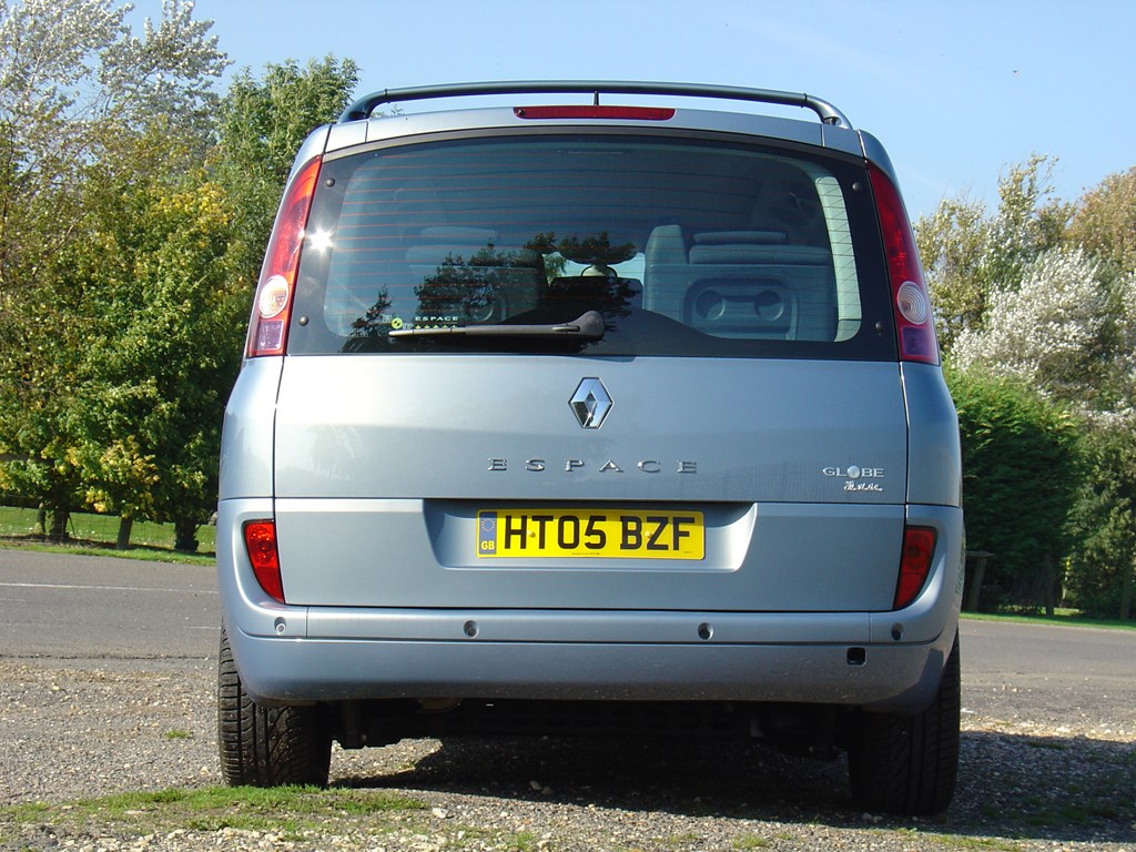 Used Renault Espace Estate (2003 - 2012) boot space & practicality