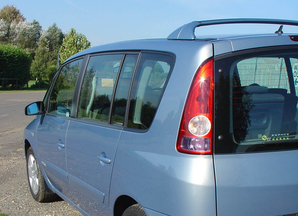 Used Renault Espace Estate (2003 - 2012) boot space & practicality