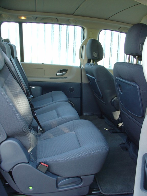 Used Renault Espace Estate (2003 - 2012) boot space & practicality