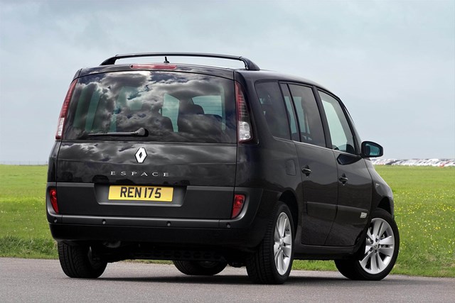 Used Renault Espace Estate (2003 - 2012) boot space & practicality
