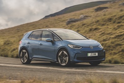 Volkswagen ID.3 (2025) boot space & practicality