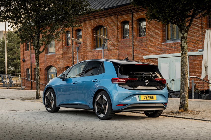 Volkswagen ID.3 (2025) boot space & practicality