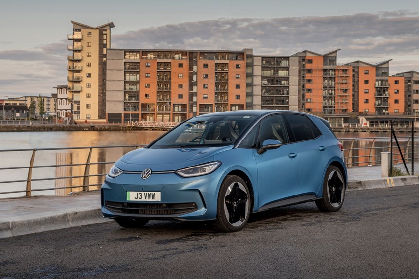 Volkswagen ID.3 (2025) boot space & practicality