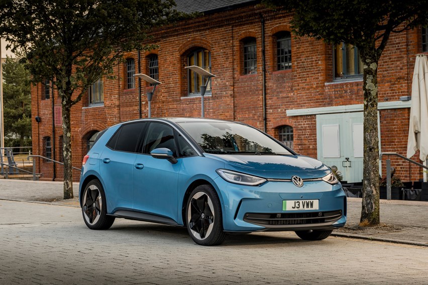 Volkswagen ID.3 (2025) boot space & practicality