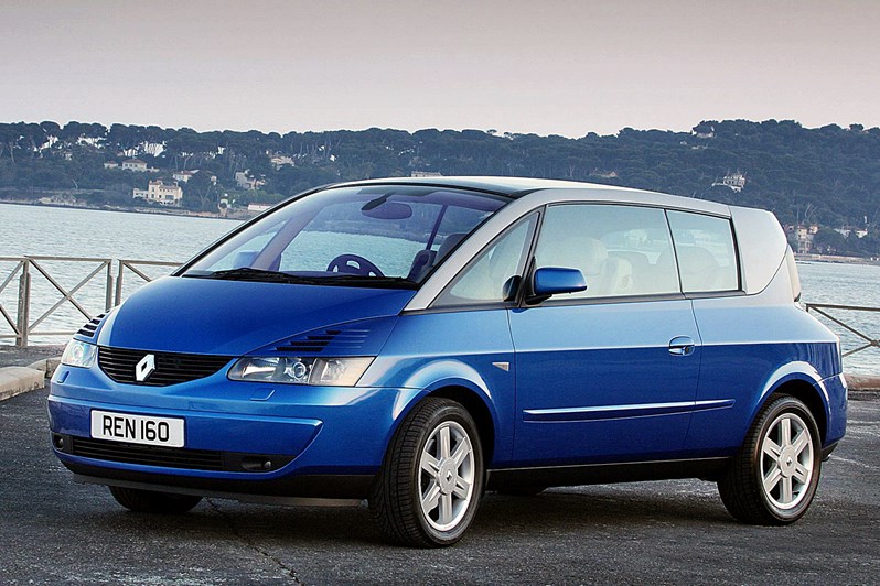 Used Renault Avantime Coupe (2002 - 2003) boot space & practicality
