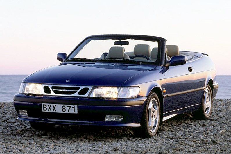 Saab 9-3 Convertible (1998 - 2003) specs & dimensions | Parkers
