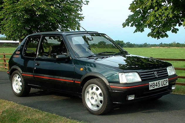 Peugeot 205 Hatchback (1983 - 1997) specs & dimensions | Parkers