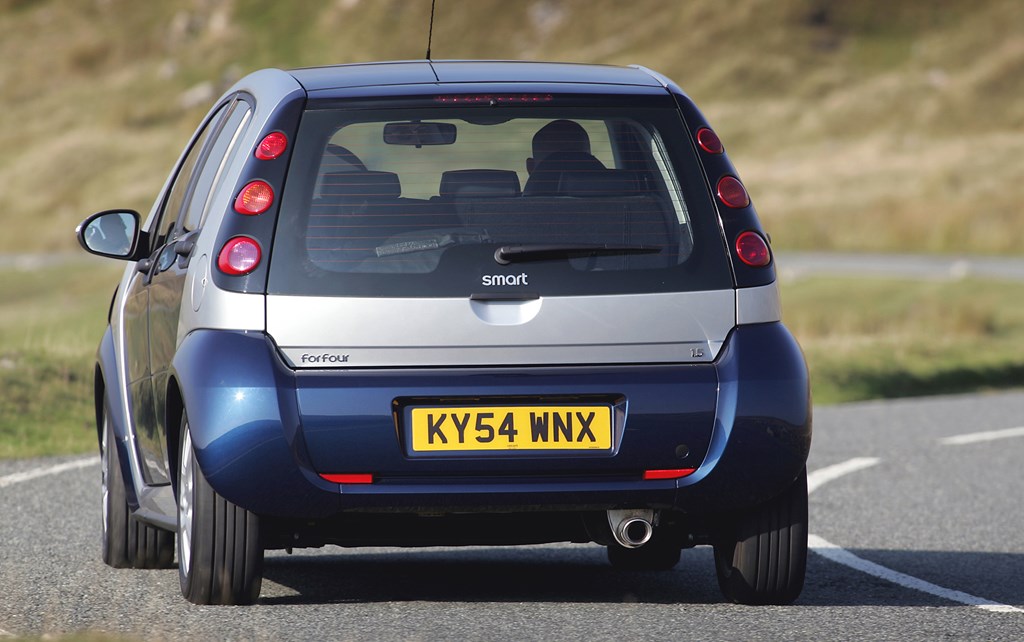 Used Smart Forfour Hatchback (2004 - 2006) boot space & practicality