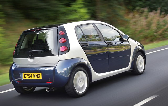 Used Smart Forfour Hatchback (2004 - 2006) boot space & practicality