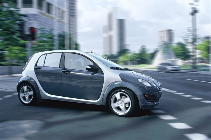 Used Smart Forfour Hatchback (2004 - 2006) boot space & practicality