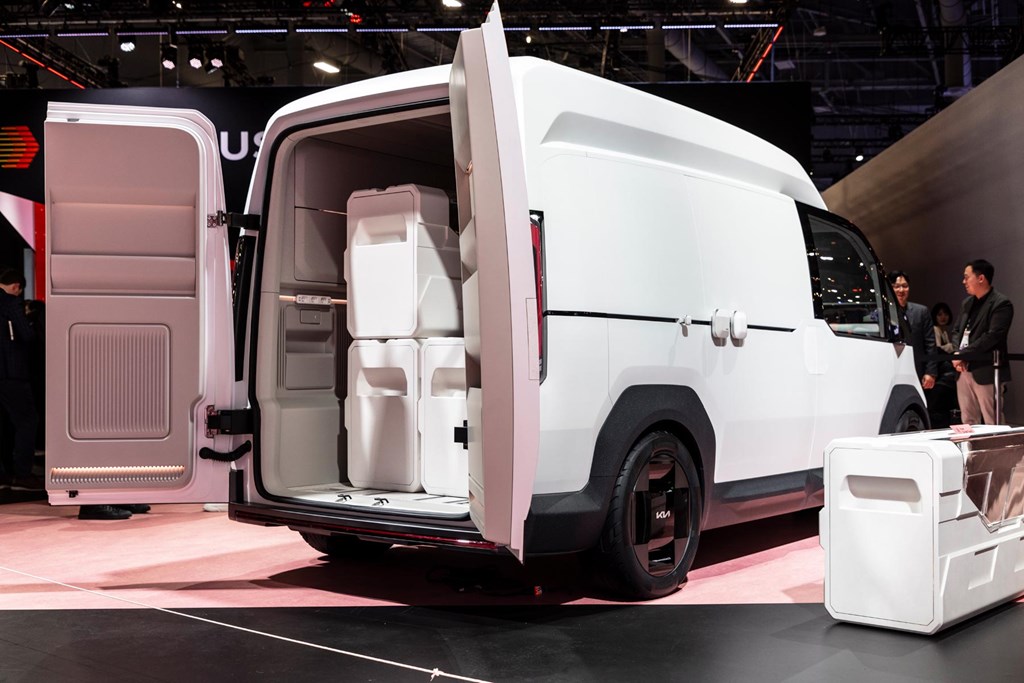First Kia electric van spotted testing ahead of 2026 launch