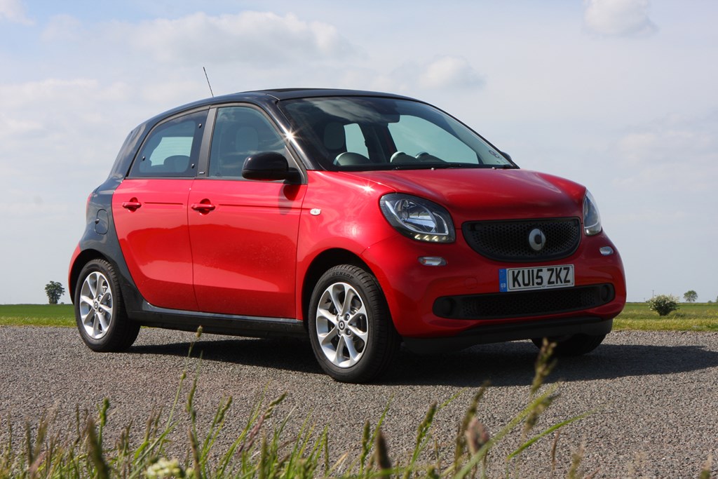 Used Smart Forfour Hatchback (2015 - 2019) boot space & practicality