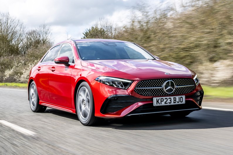Mercedes-Benz A-Class Saloon (2019 - 2025) specs & dimensions | Parkers