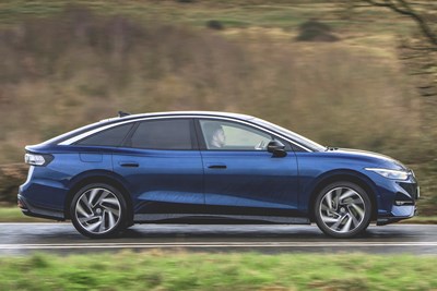 Volkswagen ID.7 (2025) boot space & practicality