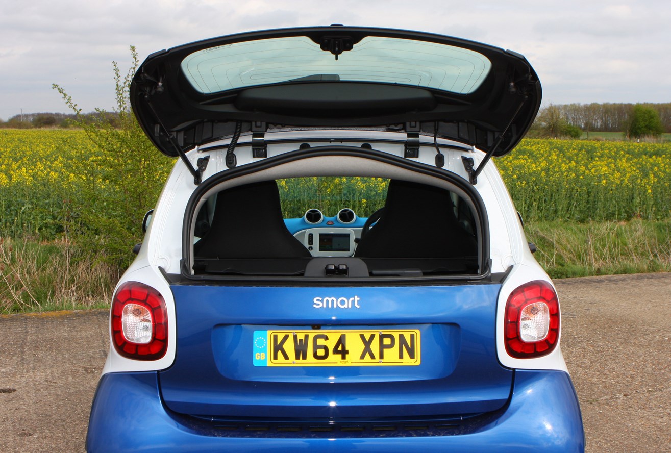 Used Smart Fortwo Coupe (2015 - 2019) boot space & practicality
