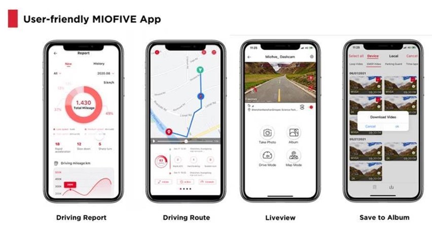 Miofive 4K 5G Dash Cam: Quick review