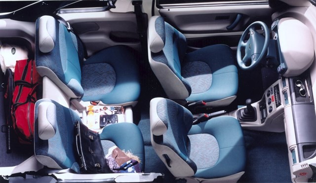 Used Land Rover Freelander Hardback (1997 - 2003) boot space ...