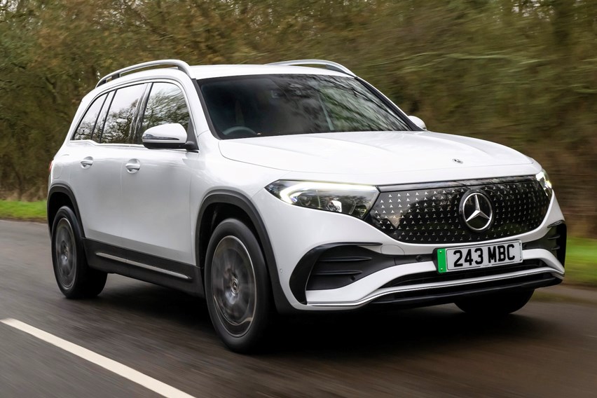 Mercedes-Benz EQB (2026) boot space & practicality