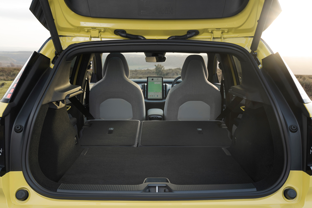 Volvo EX30 (2024) boot space & practicality