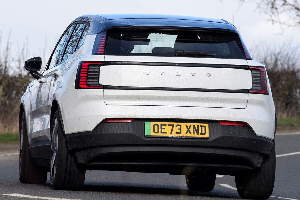 Volvo EX30 (2024) boot space & practicality