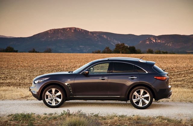Used Infiniti FX Estate (2009 - 2018) boot space & practicality