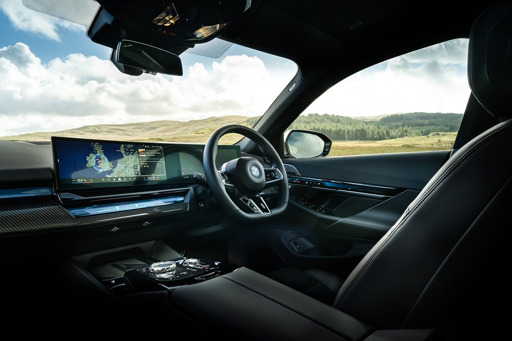 BMW i5 (2025) boot space & practicality