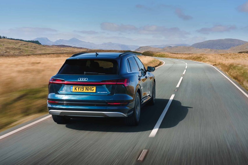 Used Audi E-Tron SUV (2019 - 2022) boot space & practicality