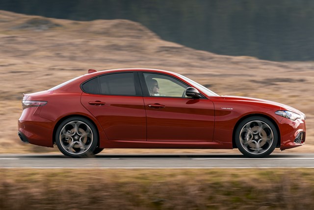Alfa Romeo Giulia (2025) boot space & practicality
