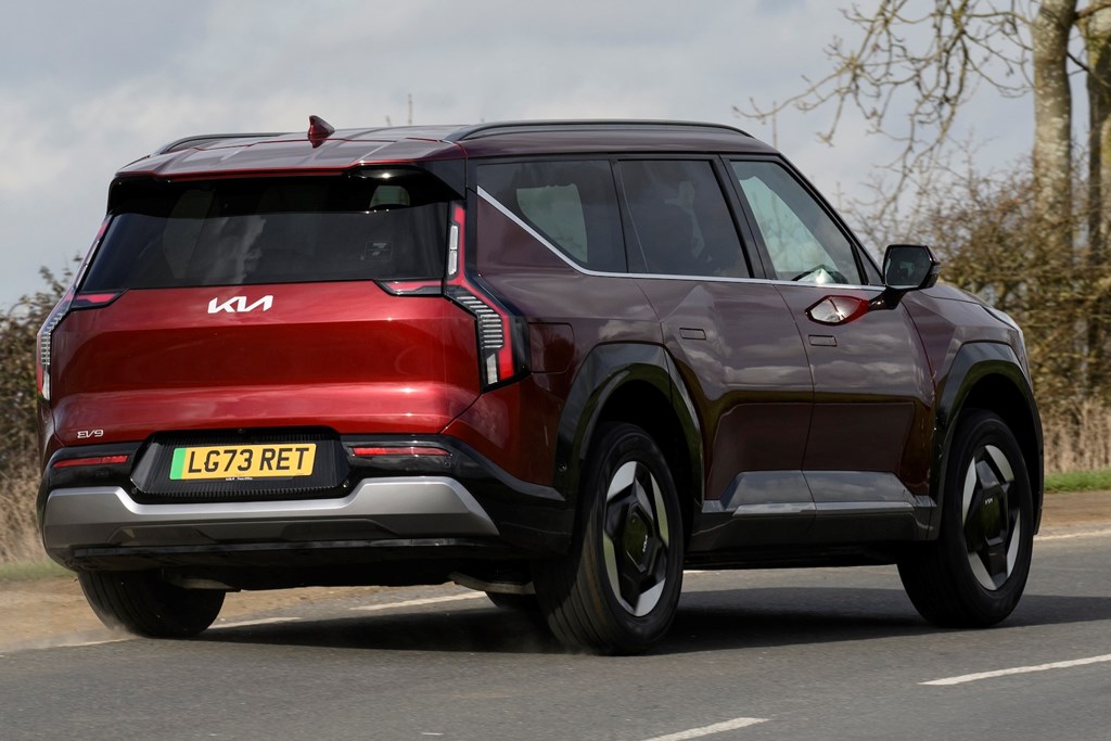 Kia EV9 (2025) boot space & practicality