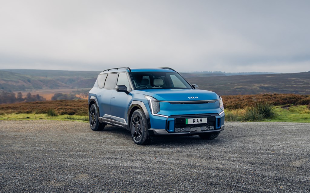 Kia EV9 (2025) boot space & practicality